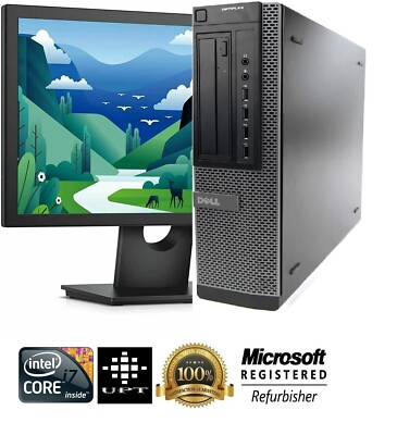 Dell Desktop Computer Windows 7