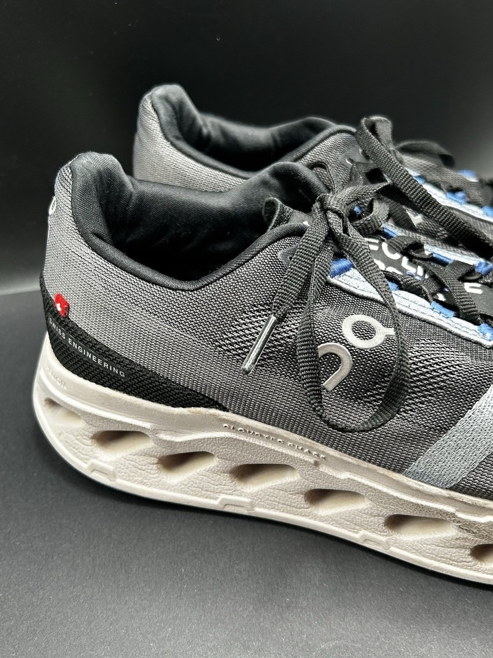 Men's On Running Brand Black/White Blue Cloud Cloudeclipse OC Size 8.5 ...