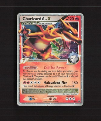 Charizard G LV.X DP45 Diamond & Pearl Black Star Promo Holo Pokemon ...