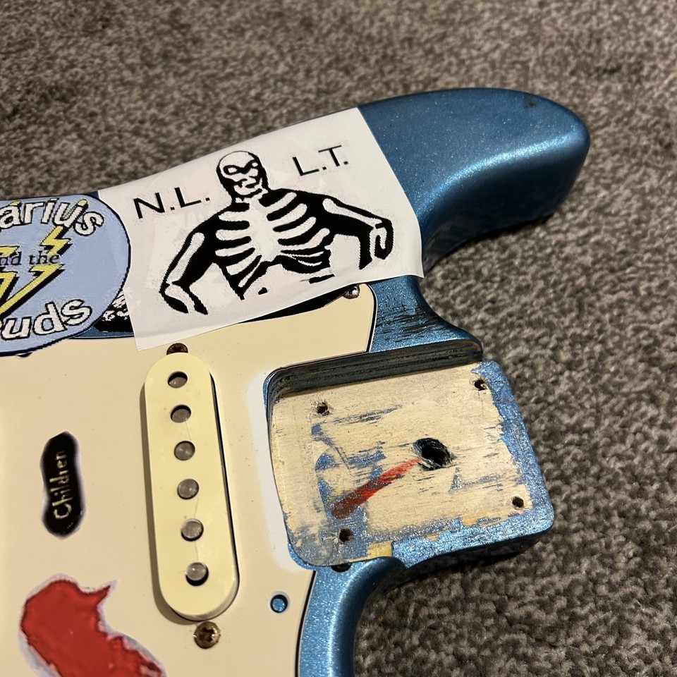 Custom Greenday Billie Joe Armstrong Rep Guitar body / Full Size ...