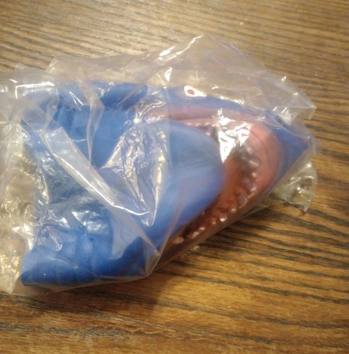 Vintage Rare 1996 Street Sharks Shark Rubber Hand Puppet Ripster Blue ...