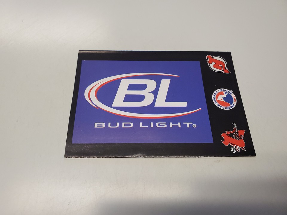 JS15 Lowell Devils 2006/07 Minor Hockey Pocket Schedule - Bud Light | eBay