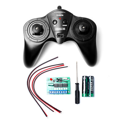 6CH 2.4G Wireless Remote Controller Transmitter Receiver for DIY RC ...