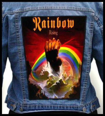 RAINBOW - Rising -- Backpatch Back Patch / Dio Deep Purple Uriah Heep ...