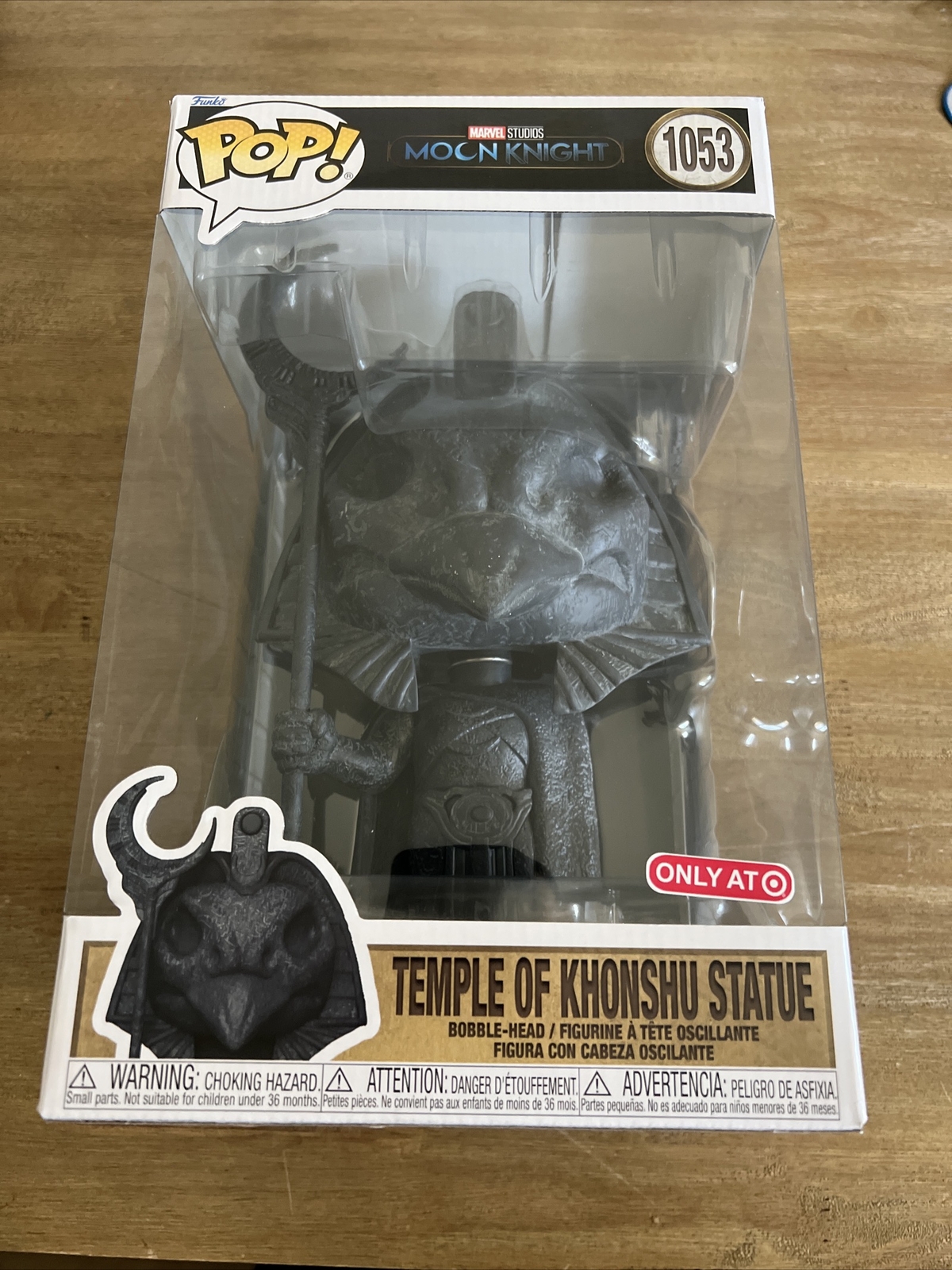 Moon Knight Temple of Khonshu Statue Exclusive 10" Pop! #1053 | eBay