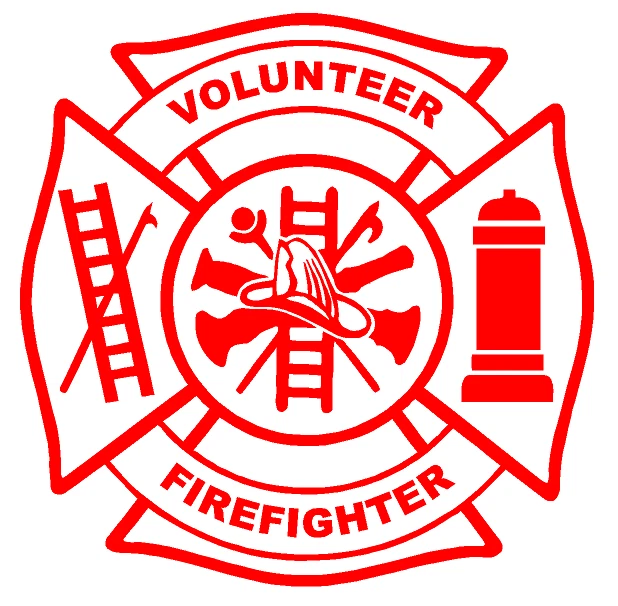 Volunteer Firefighter Decal
