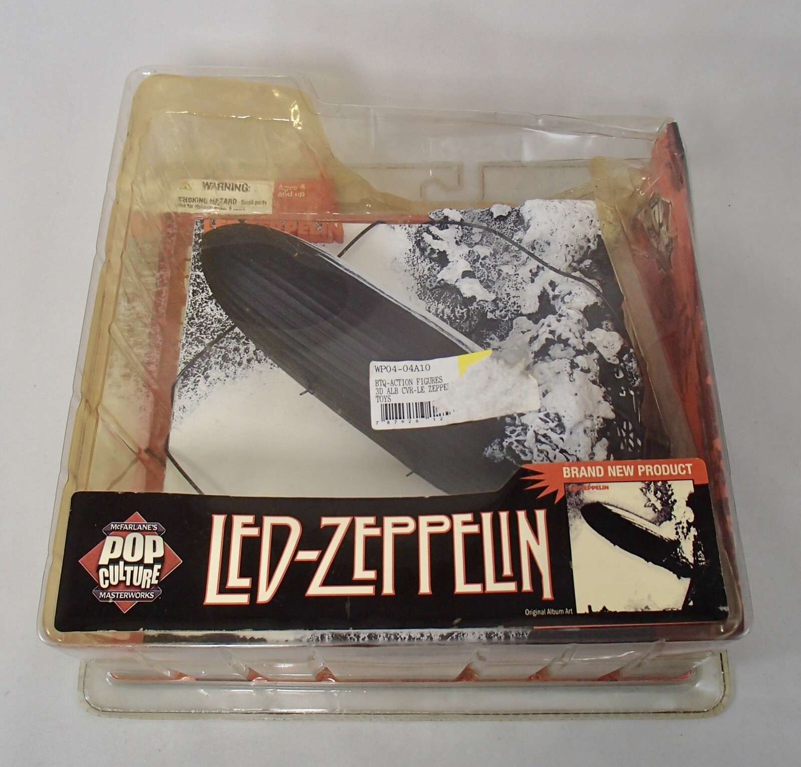 2006 LED ZEPPELIN McFarlane toy POP CULTURE MASTERWORKS 3D Album vinyl ...