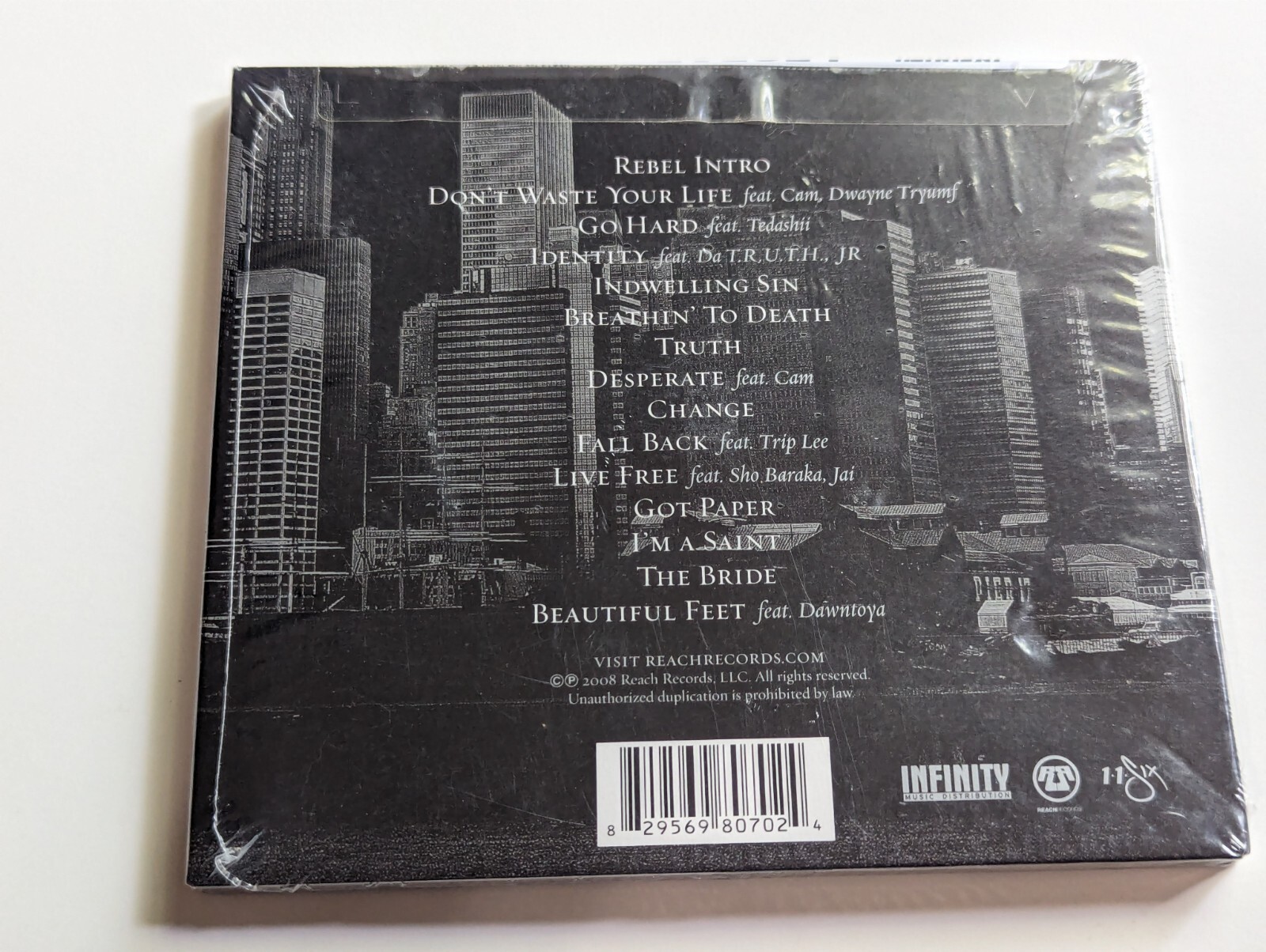 Lecrae Rebel 2008 CD Release Digipak Christian Genre Never Opened ...