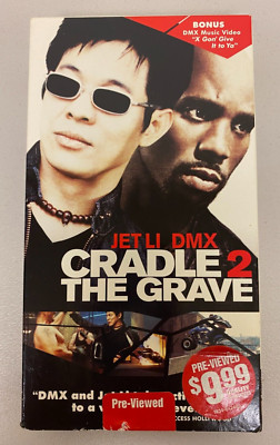 JET LI DMX CRADLE 2 THE GRAVE WARNER HOME VIDEO VHS BONUS MUSIC VIDEO ...