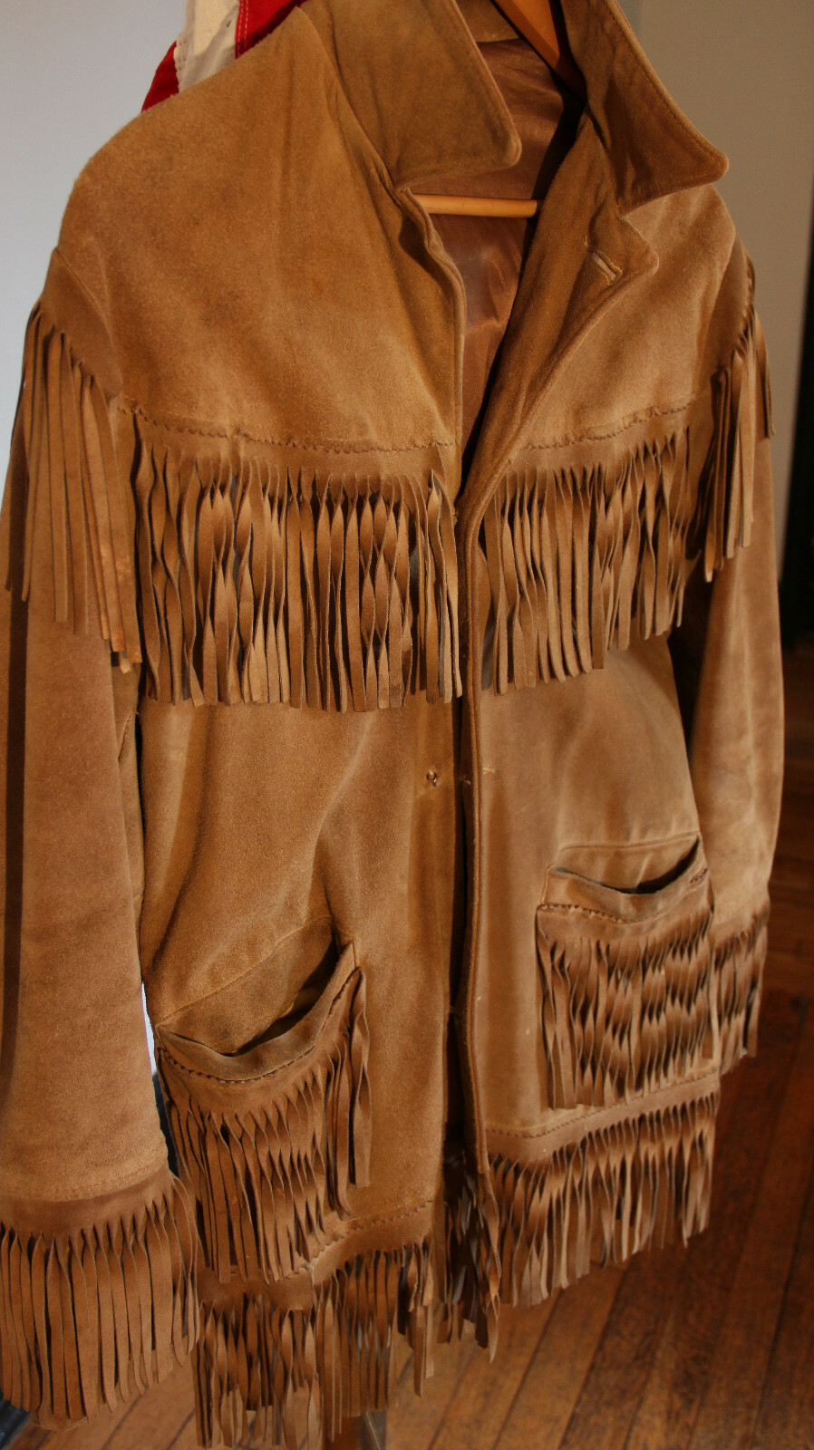 Vintage Buckskin Fringe Jacket | eBay