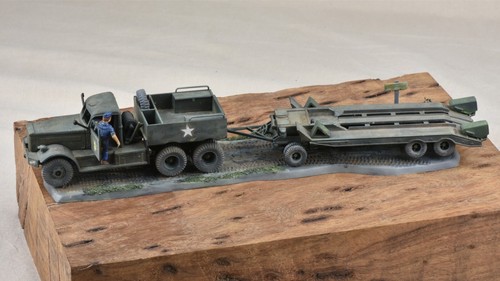 Pro built 1/76 matchbox PK-174 M-19 Tank Transporter WWII OO 1/72 ...
