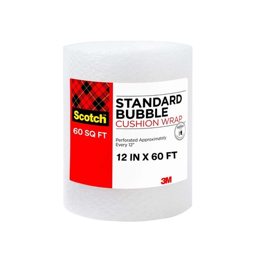 Bubble Cushion Wrap, 60ft. x 12in., Standard Bubble, 1 Roll | eBay