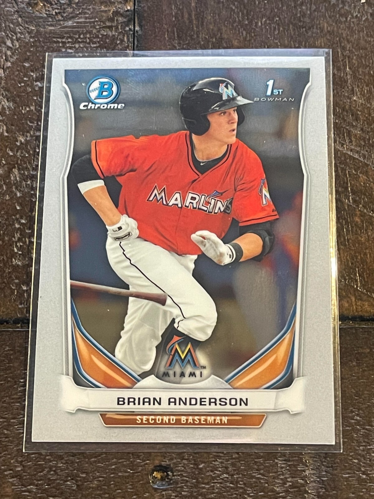 2014 Bowman Chrome Draft Baseball Card #CDP91 Brian Anderson | eBay