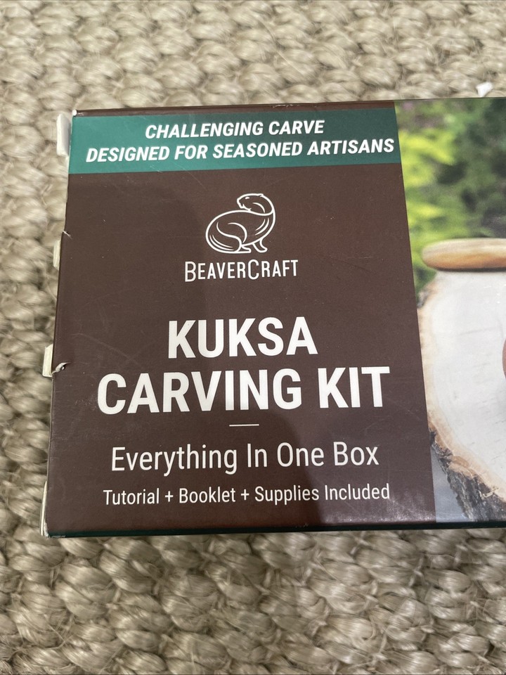 BeaverCraft Wood Carving Knives Kit Kuksa Carving Tools S14 - Spoon ...