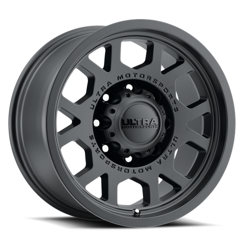 18x9 Ultra 114SB The Chief Satin Black Wheels 8x180 (12mm) Set of 4 | eBay