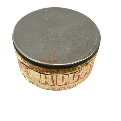 Vintage Alcan Four Wing Musket Caps Tin Black Powder Antique USA Alton ...