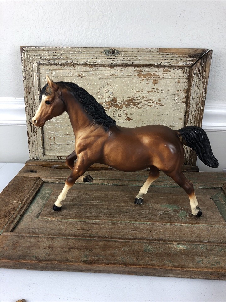 Breyer Lot 2 Horses Mare Foal Brown Molding Co Matte Mom Baby Horse ...
