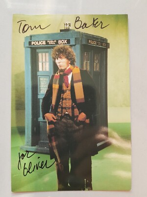 Autogramm Tom Baker auf Postkarte aus Sammlungsauflösung | eBay.de