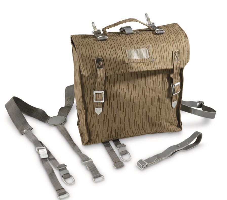 German Military Surplus Canvas Backpack | eBay