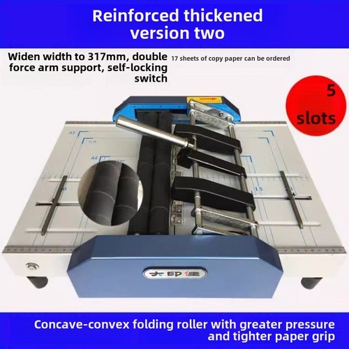 A3 Electric Staple Folding Machine Riding Staple Binding Machine Auto ...