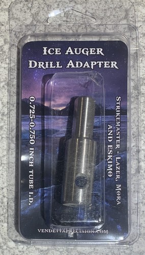 Ice Auger Drill Adapter StrikeMaster Lazer Mora Eskimo Ice Fishing | eBay