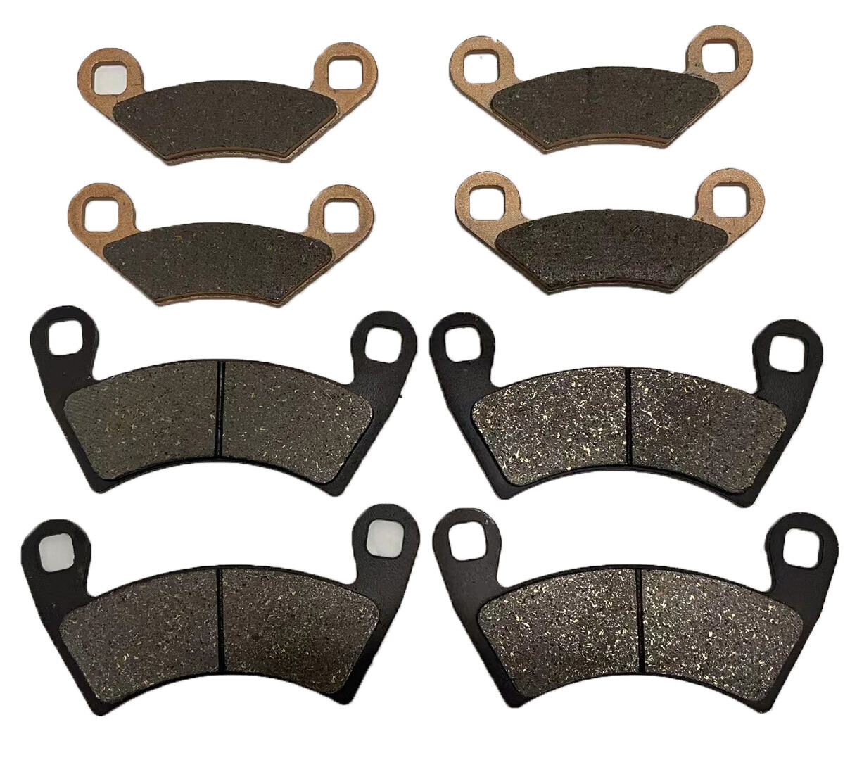 Front and Rear Brake Pads For LINHAI 260 300 400 ATV UTV 4X4 JCL BUYANG ...