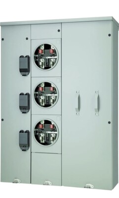 Siemens 3-Gang 300A 125 Amp RING UNI-PAK Meter Stack WP3311 40892875225 ...