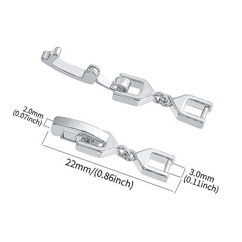 3pcs Necklace Bracelet Extender for Women, Foldover Extension Jewelry ...