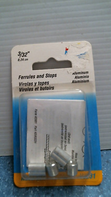 National Hardware 3/32" Ferrules and Stops (N283-887) FS | eBay