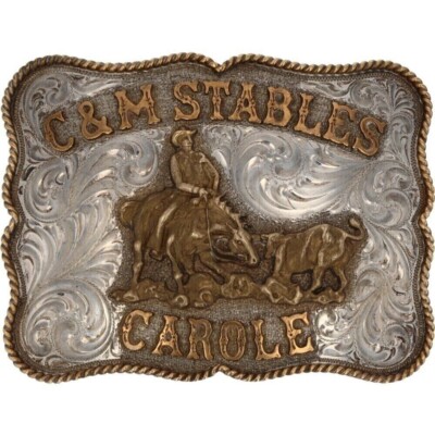 Sterling Silver C & M Stables Horseback Riding Oregon 1980s Vintage ...