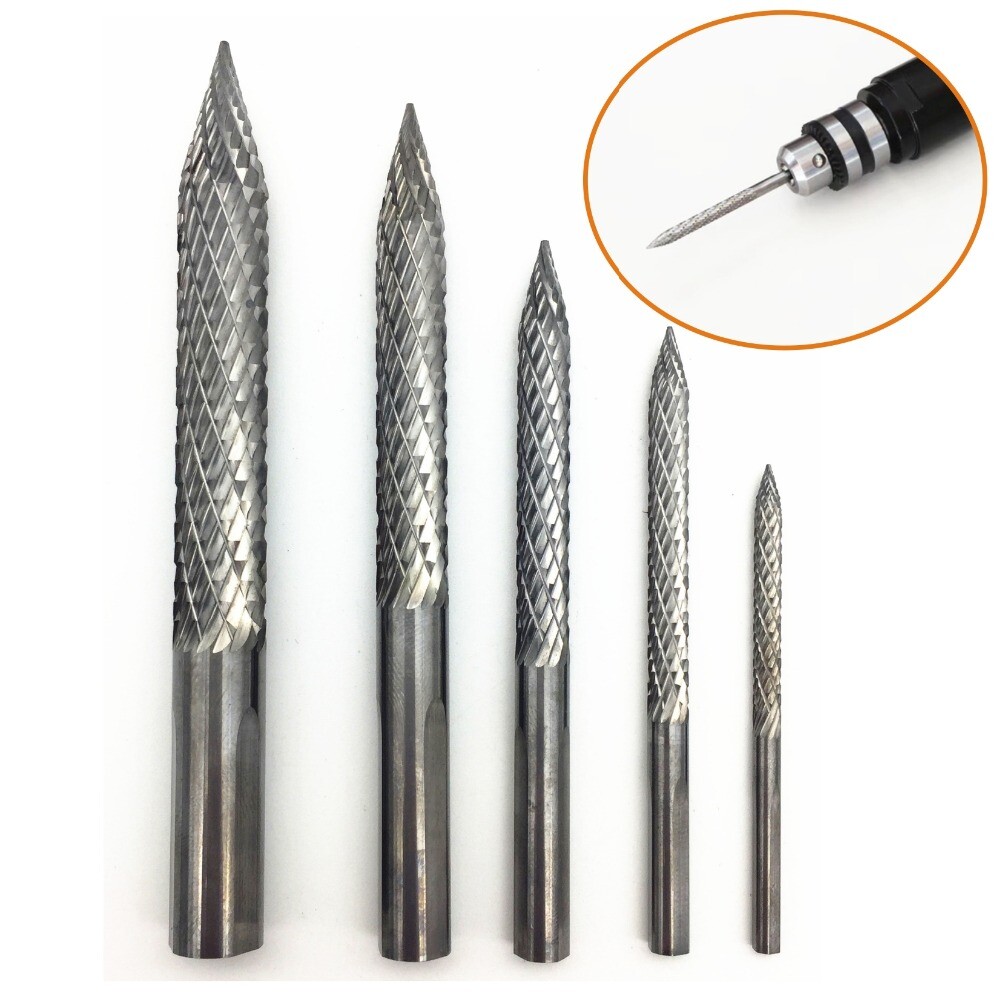 3-10mm Carbide Steel Cutting Tool Drill Bit Reamer Tire Puncture ...