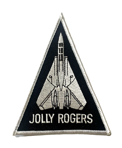 US NAVY VF-84 F-14 FIGHTER SQUADRON JOLLY ROGERS TRIANGLE PATCH N5 | eBay