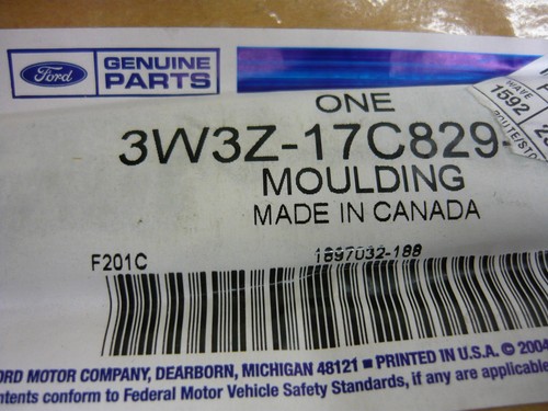 FORD OEM 03-05 Grand Marquis Bumper Components-Cover Molding ...