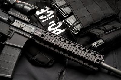 AR-15 POLICE GLOSSY POSTER PICTURE PHOTO cops m-16 gun rifle automatic ...