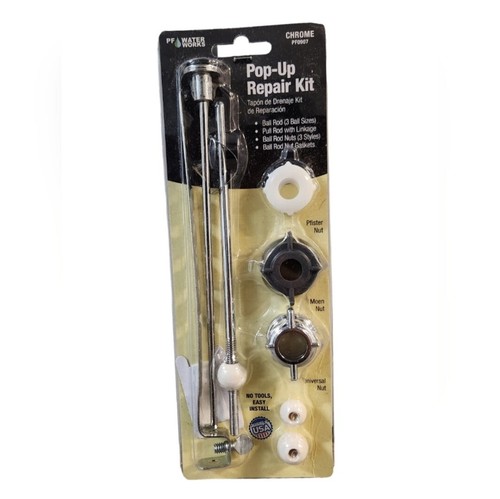 PF WaterWorks Universal Pop Up Drain Repair Kit New | eBay