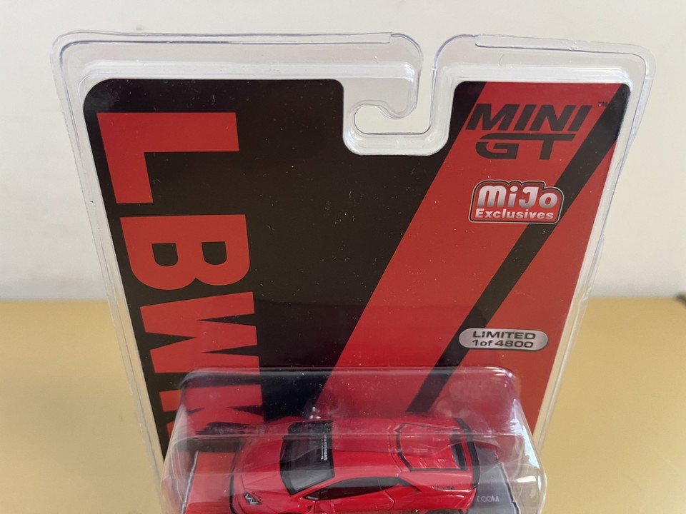 Mini GT LB WORKS Lamborghini Huracan Red #375 1/64, New & Sealed | eBay