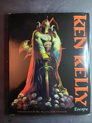 2004 1st Print - Ken Kelly Escape Coffee Table HC DJ BOOK - FANTASY ...