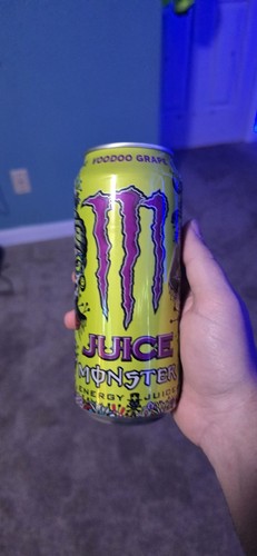 NEW VOODOO GRAPE MONSTER ENERGY SALES SAMPLE 473mL unopened trial can ...