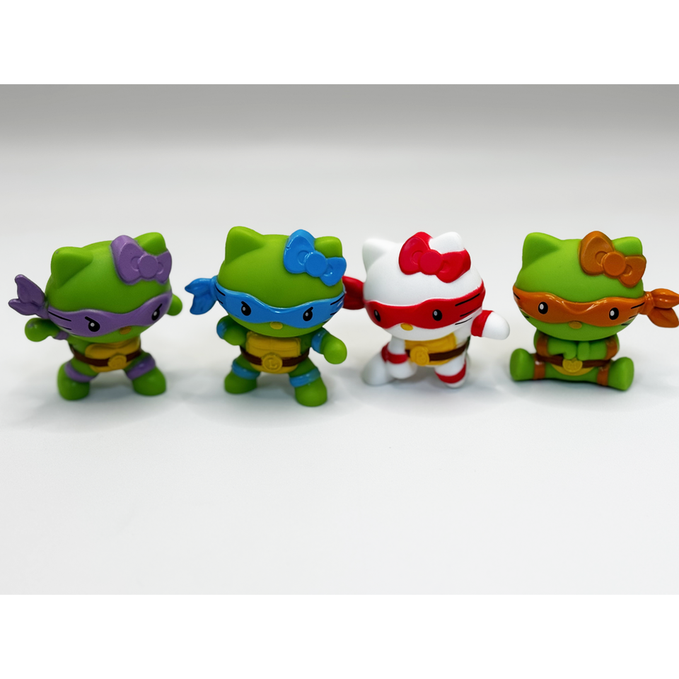 2025 NEW Teenage Mutant Ninja Turtles Hello Kitty Sanrio Happy Meal ...