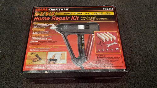 Sears/Craftsman E-Z Fix Home Repair Kit Glue Gun 980444 with Case | eBay