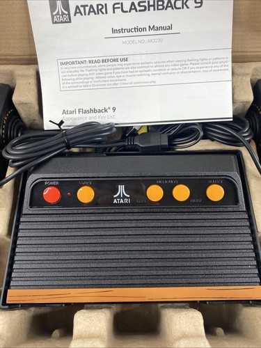 Atari Flashback 9 AR3230 Videogame Console w/ 110 Built in Games New (Open Box) | eBay