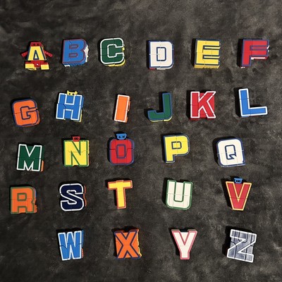 Alpha-Bots Transforming Letters Full Set X26 Set A-Z Complete Set ...