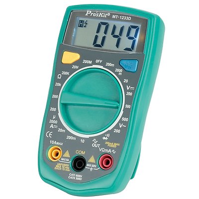 Eclipse Pro'sKit MT-1233D Mustimeter, Digital, 3-1/2" | eBay
