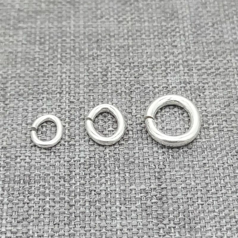 925 Sterling Silver Oval Open Jump Rings Bulk Jump Rings for Bracelet ...