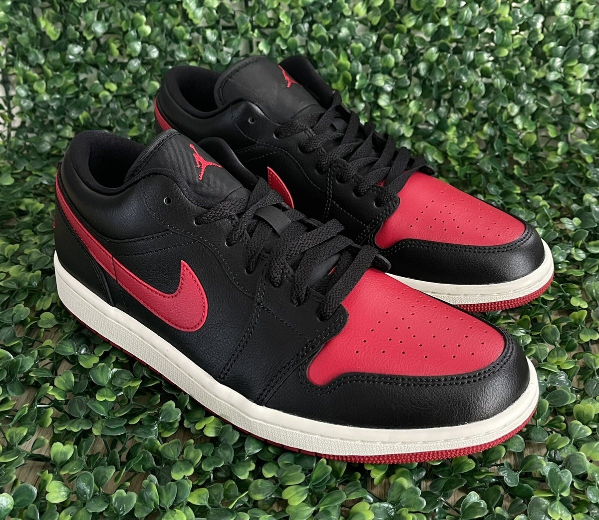 🔥 New Air Jordan Retro 1 Low Bred Sail Men Sz 9 Wom Sz 10.5 🔥 New Air Jordan Retro 1 Low Bred Sail Men Sz 9 Wom Sz 10.5