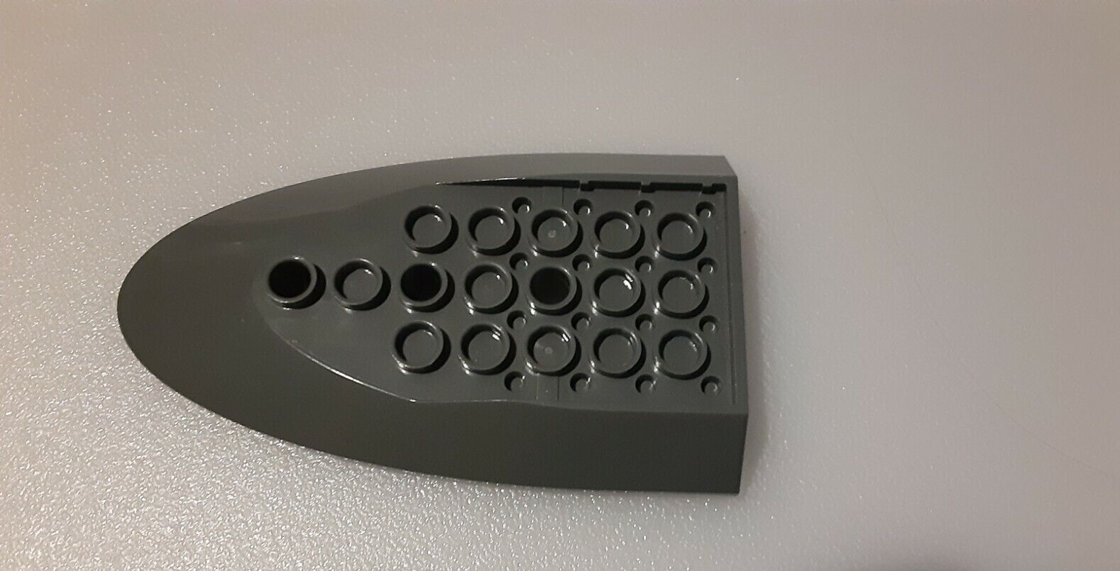 Lego Part-Aircraft Fuselage 6x10 W/ 3 Holes (#87611) - Dark Bluish Gray ...