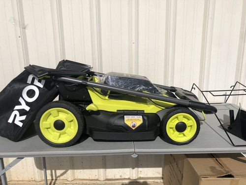 Ryobi RY401180 40V HP Brushless 20" Cordless Self Propelled Mower (Tool ...
