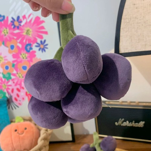 Jellycat Fabulous Grapes Rare Plush – Branded Collectible Stuffed Toy ...