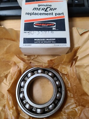 NOS MERCURY MERCAP 30-35914 BALL BEARING | eBay