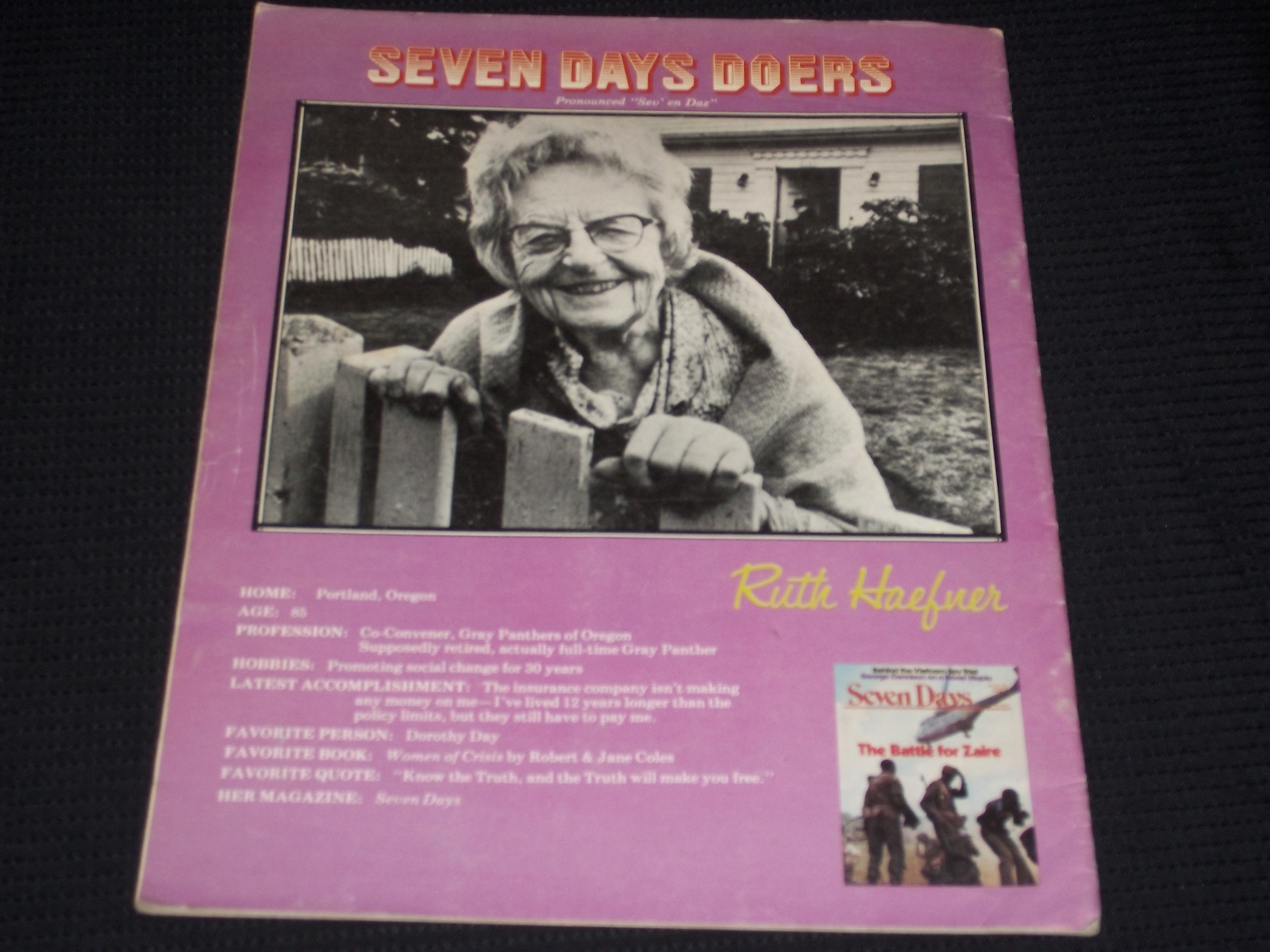 1979 JULY 20 SEVEN DAYS MAGAZINE - TOM ROBINSON COVER - L 11129 | eBay